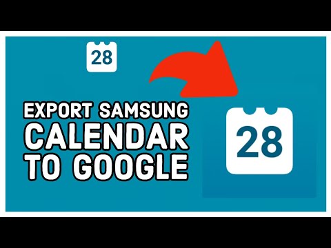 How to Export Samsung Calendar to Google? Migrate Samsung Calendar to Google on Android (2024)