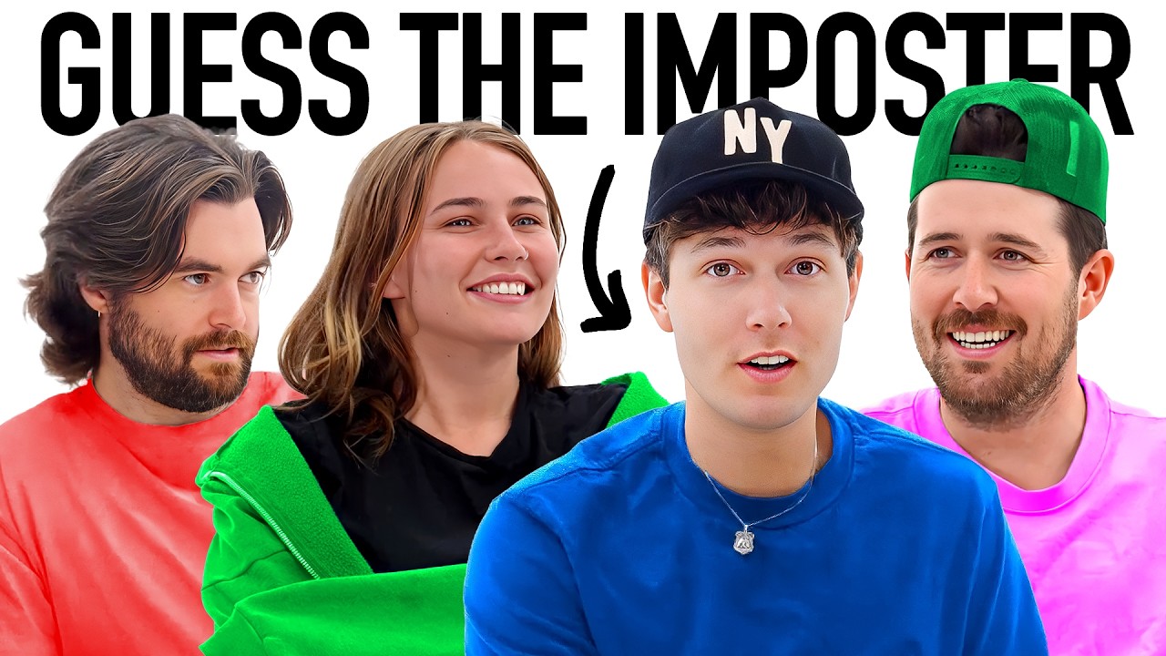 Comedians Play Guess The Imposter