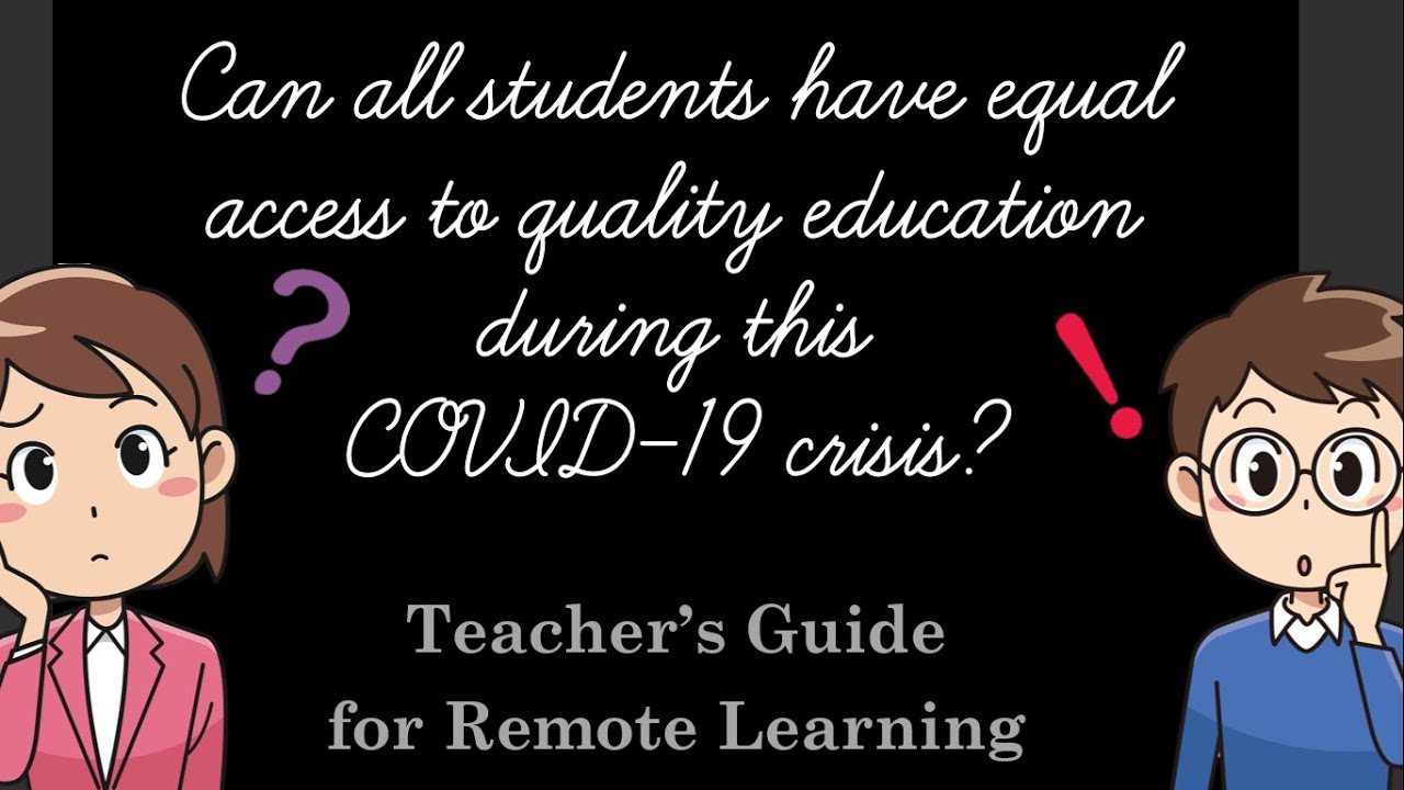 Teacher's Guide for Remote Learning | TPD@ScaleCoalition