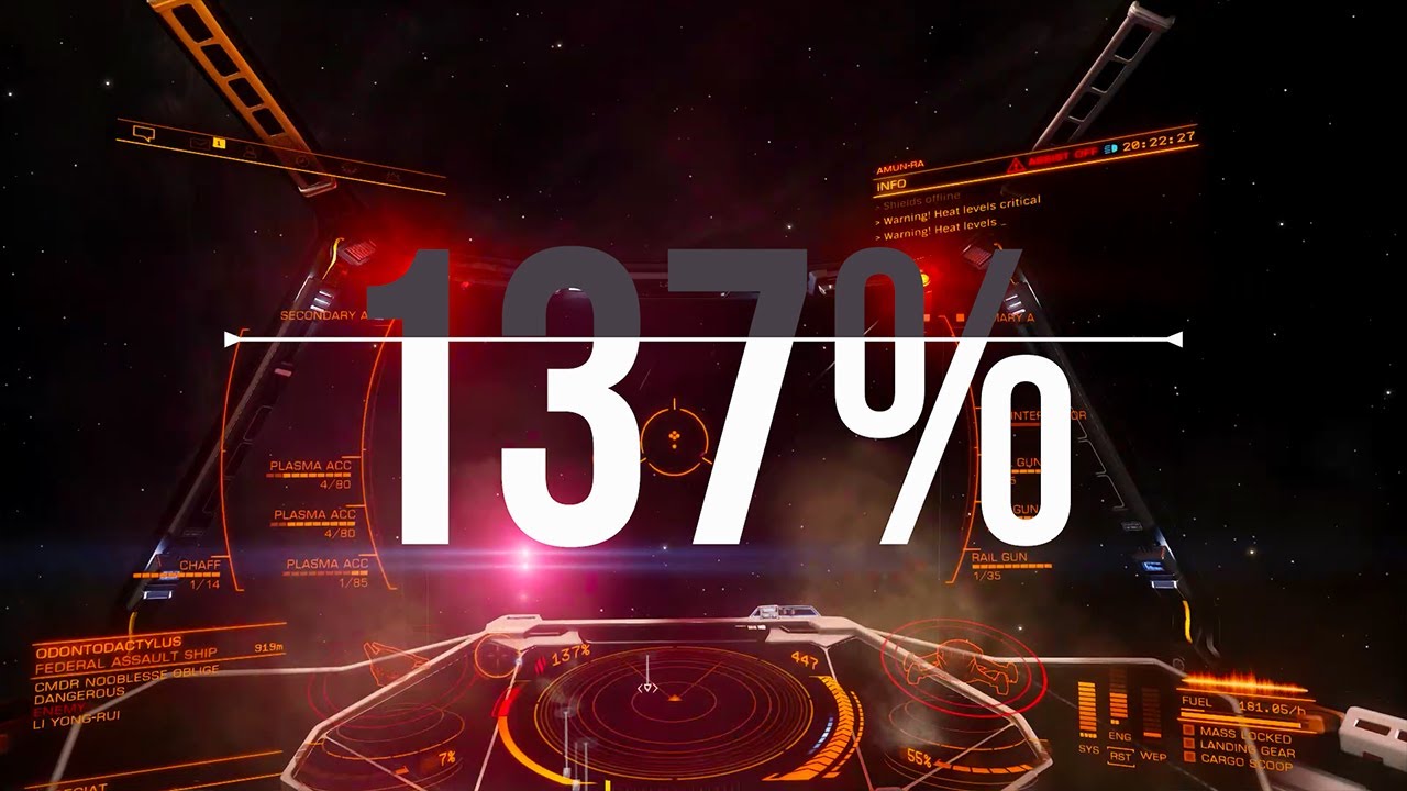 Elite Dangerous - Taking heat damage