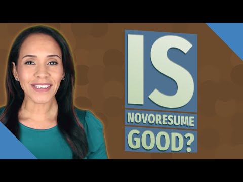 Is Novoresume good?