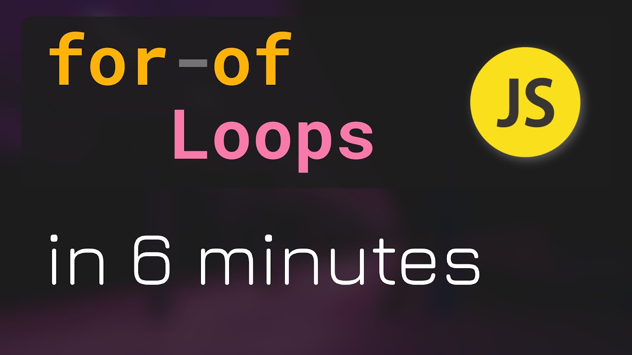 #27 For-Of Loops in JavaScript Programming (Hindi) - JavaScript Tutorial