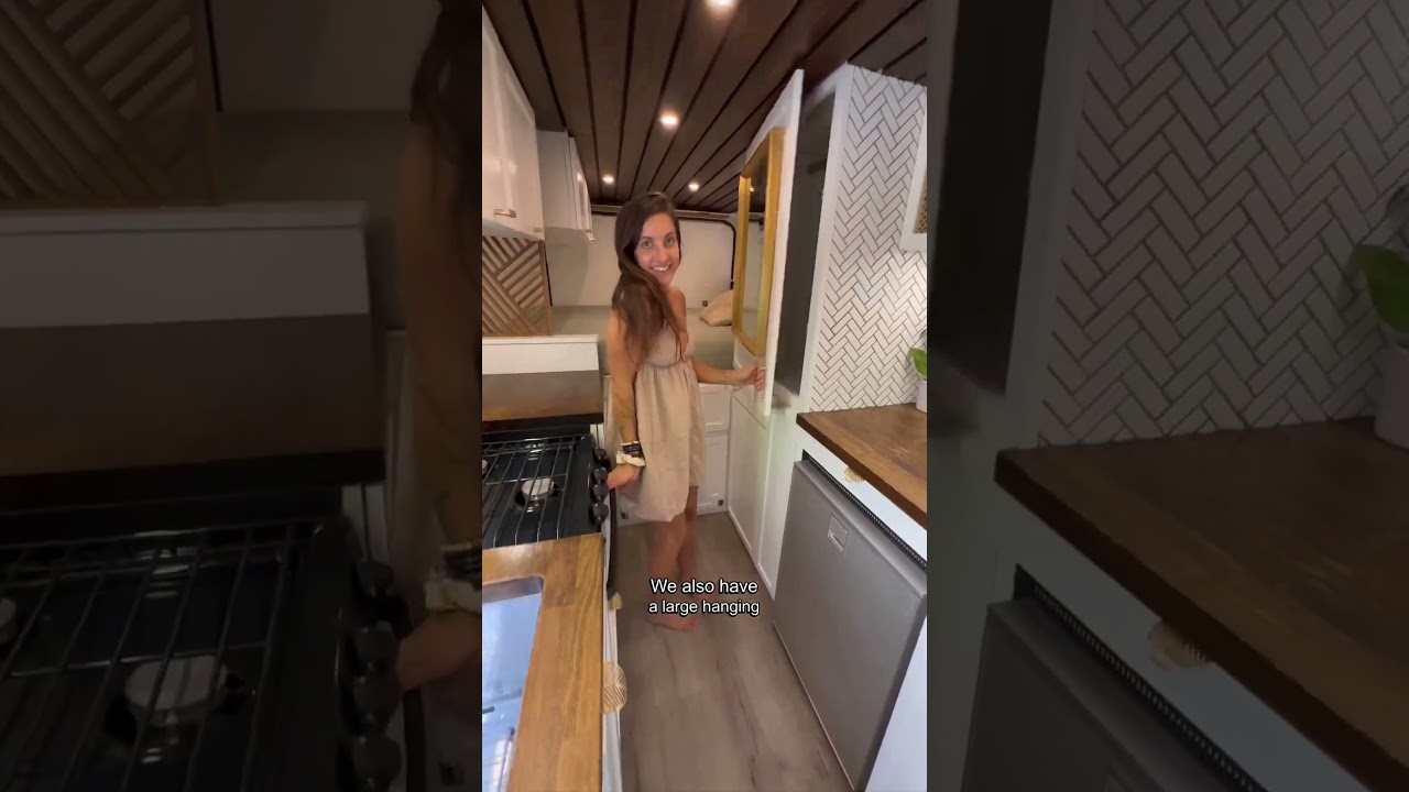 ✨VAN FOR SALE✨tour of our converted van! #vanlife #vanforsale #diycampervan #rvlife #vanconversion