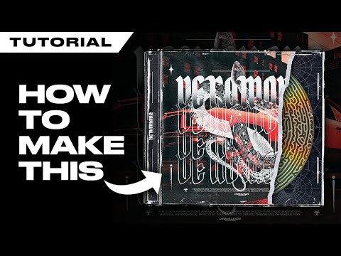How to Create a CD Case #albumcover - Graphic Design Tutorial