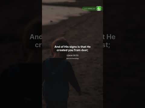 Created from Dust | A Sign of #Allah ’s Power #Shorts #quran #quranverses #quranrecitation #creation