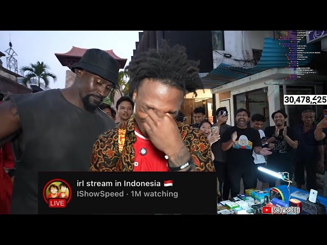 IShowSpeed reportedly planning a "Big 3 Tour" to repeat IRL streams in ...