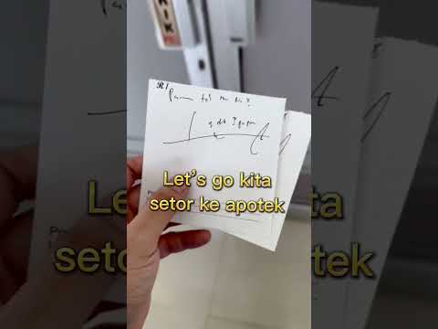 Cara menulis resep obat yg benar 🤫🤪