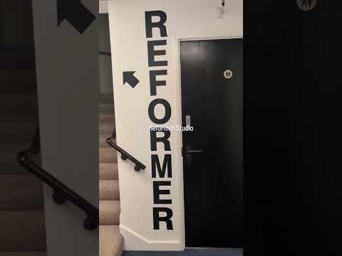 Tour of a mat and reformer Pilates studio #pilatesstudio #pilates