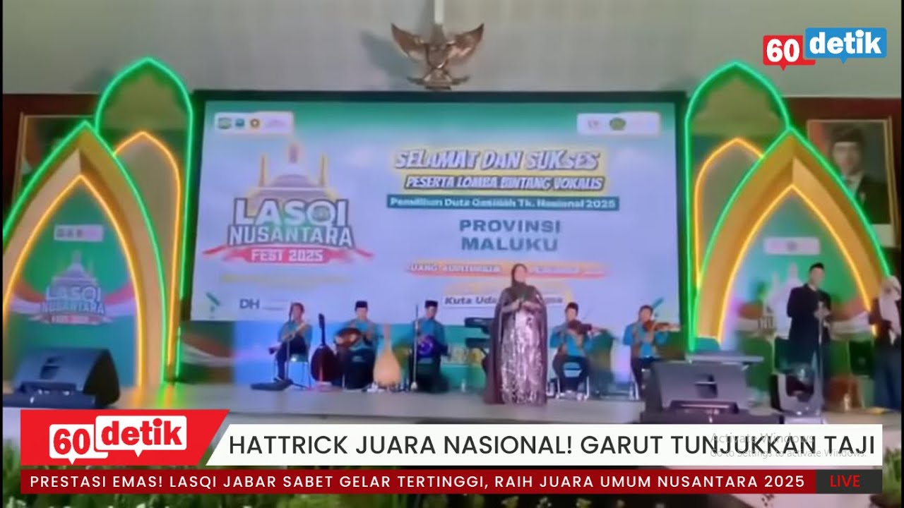 LASQI Garut Hattrick! Jawa Barat Raih Mahkota Tertinggi di Panggung ...
