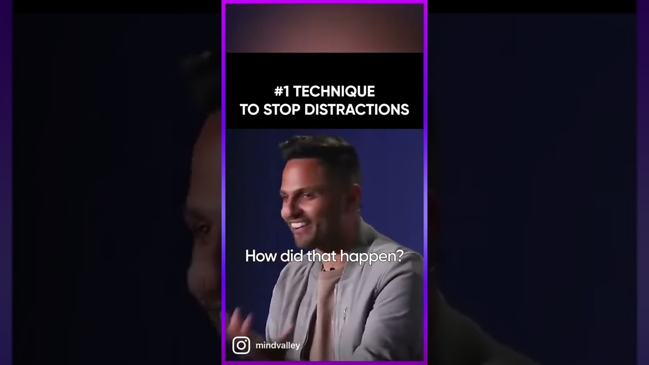 #1 Technique to Stop Distractions