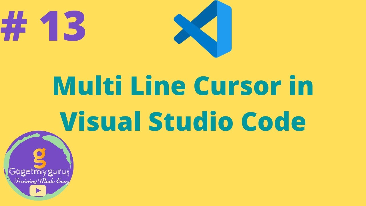 How to use Multiline Cursor in Visual Studio Code