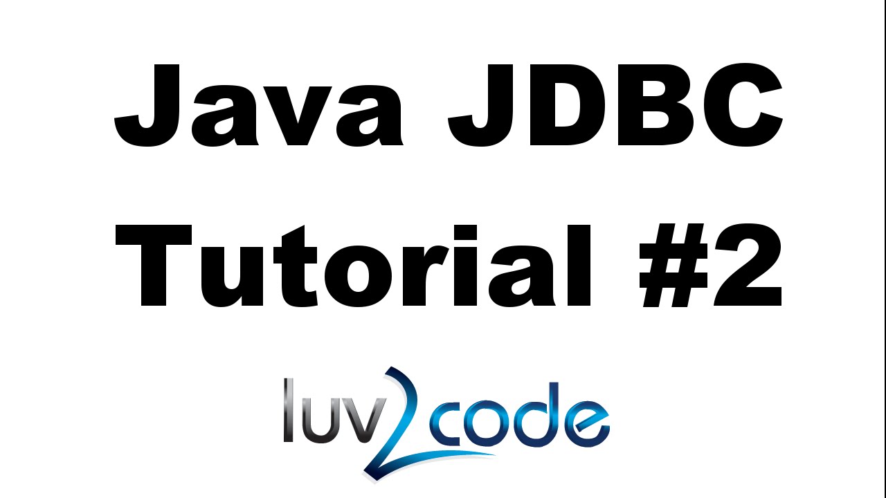 Java JDBC Tutorial - Part 2: Insert Data into a MySQL Database