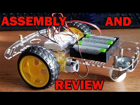 Complete Assembly And Review Of A DIY Robot Smart Car Chassis Kit For Arduino or Raspberry Pi