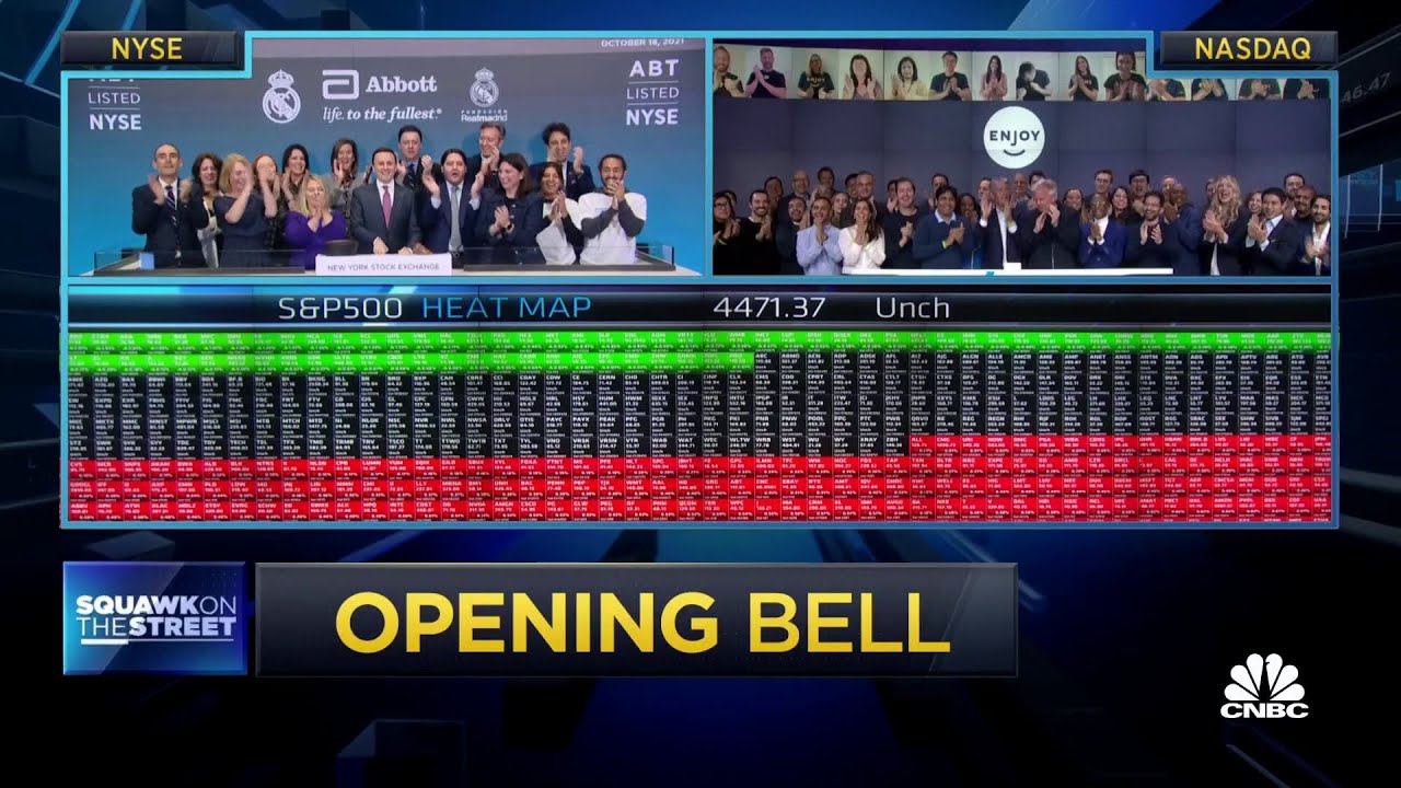 Opening Bell, October 18, 2021