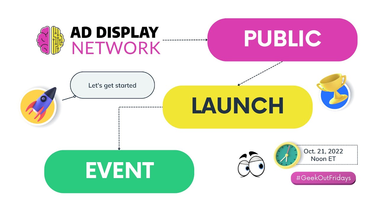 Geek Out Fridays 10-21-22 AdDisplayNetwork Launch Announcement