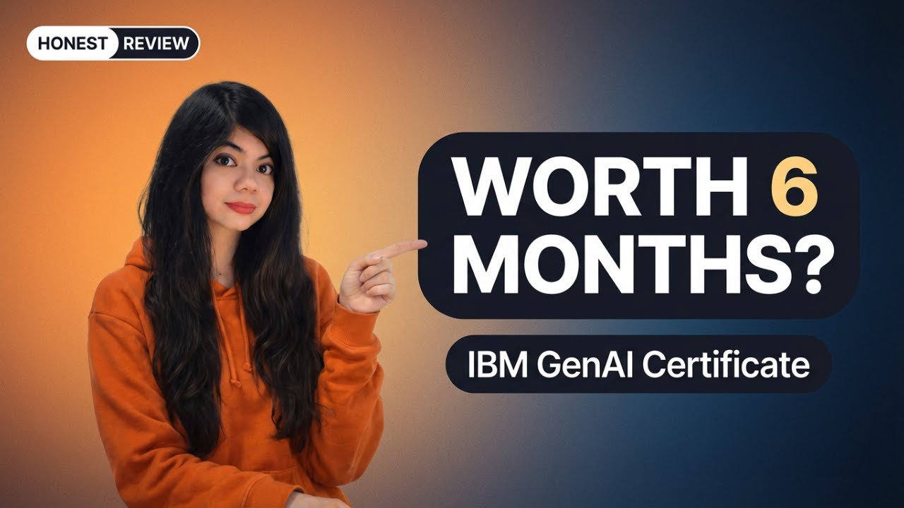 IBM Generative AI Engineering Professional Certificate Review — Is It Worth 6 Months?