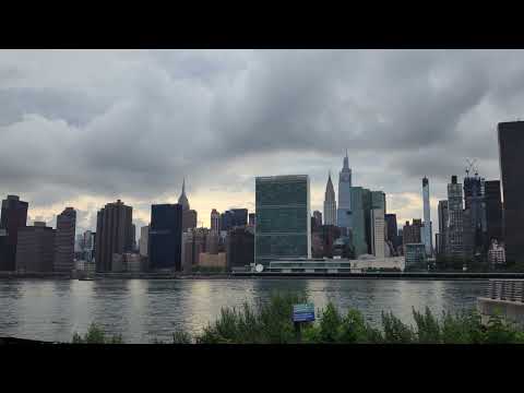 8K Test Samsung S22 Ultra (new updated) | New York LIC waterfront Manhattan Skyline | July 2023
