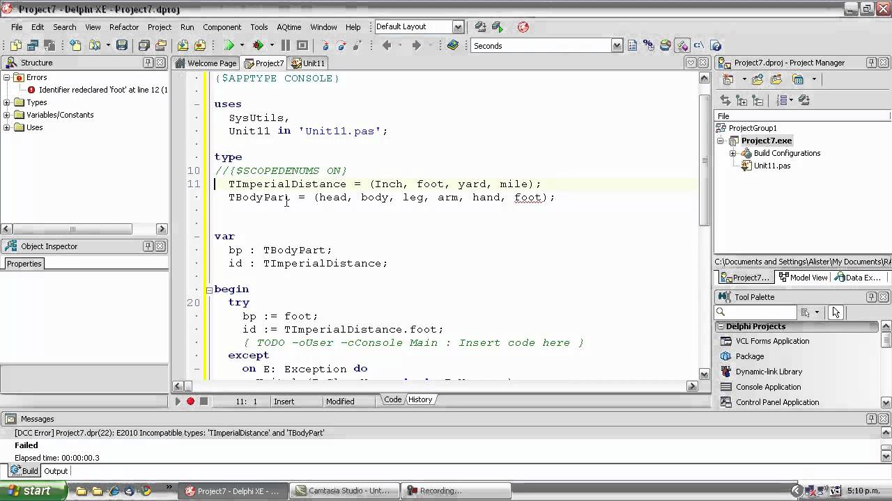 Delphi Programming Tutorial #57 - ScopedEnums Compiler Directive