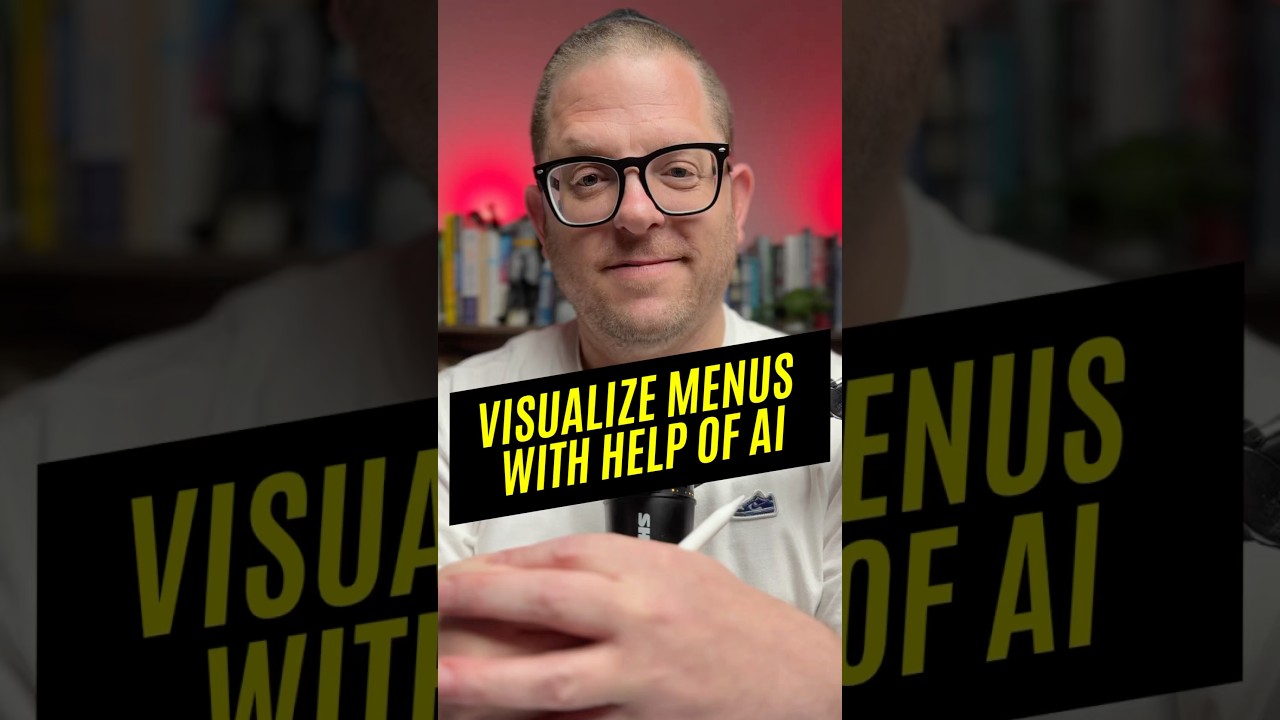 Visualize your menu with AI 🤖. Upload your menu and get images of each dish #food