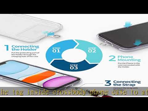 Sinjimoru Cell Phone Lanyard for Phone Case (2Packs), with Adjustable Phone Strap for Wrist Compati