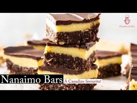 Nanaimo Bars - A Canadian Favourite!
