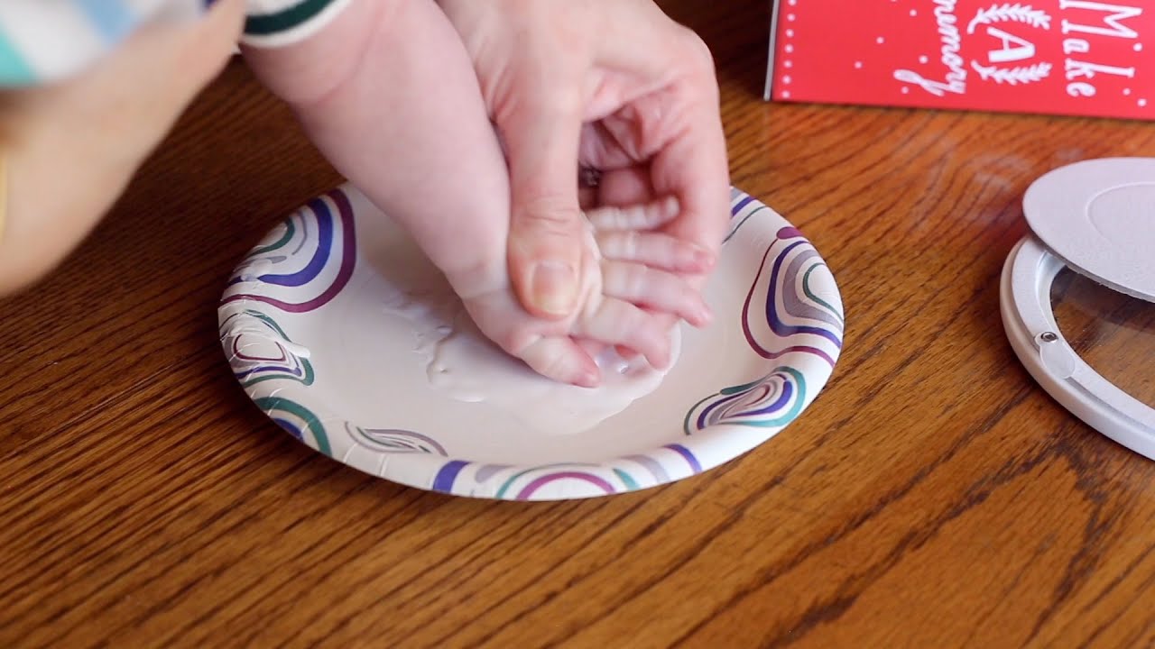 Capture Baby's Handprint With This Hallmark Keepsake Ornament