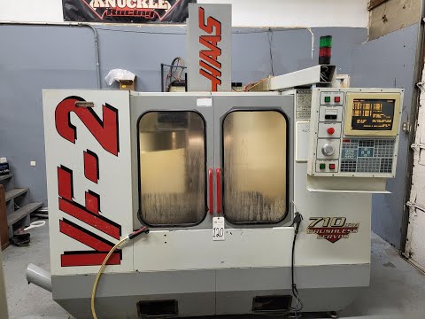 Surplus Precision CNC & Fabrication Auction Lot 1120 - 1996 HAAS VF- 2 CNC VERTICAL MACHINING CENTER
