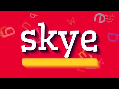 How to say "skye"! (High Quality Voices)