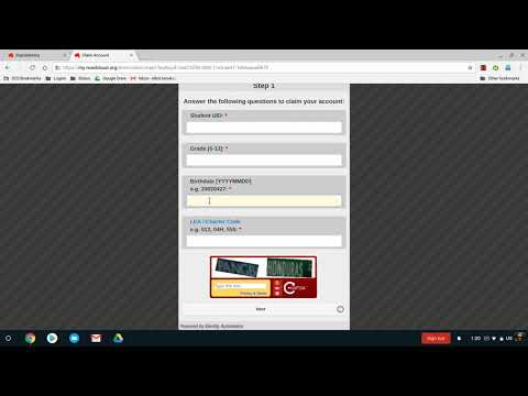 Student NC Cloud Account Claiming
