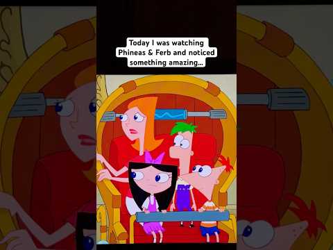 These details are just crazy 😱😱😱 #phineasandferb #summer #disney #shorts