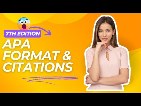 APA Format and Citations 7th Edition