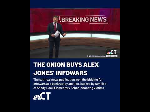 The Onion buys Alex Jones' Infowars at auction with help from Sandy Hook families