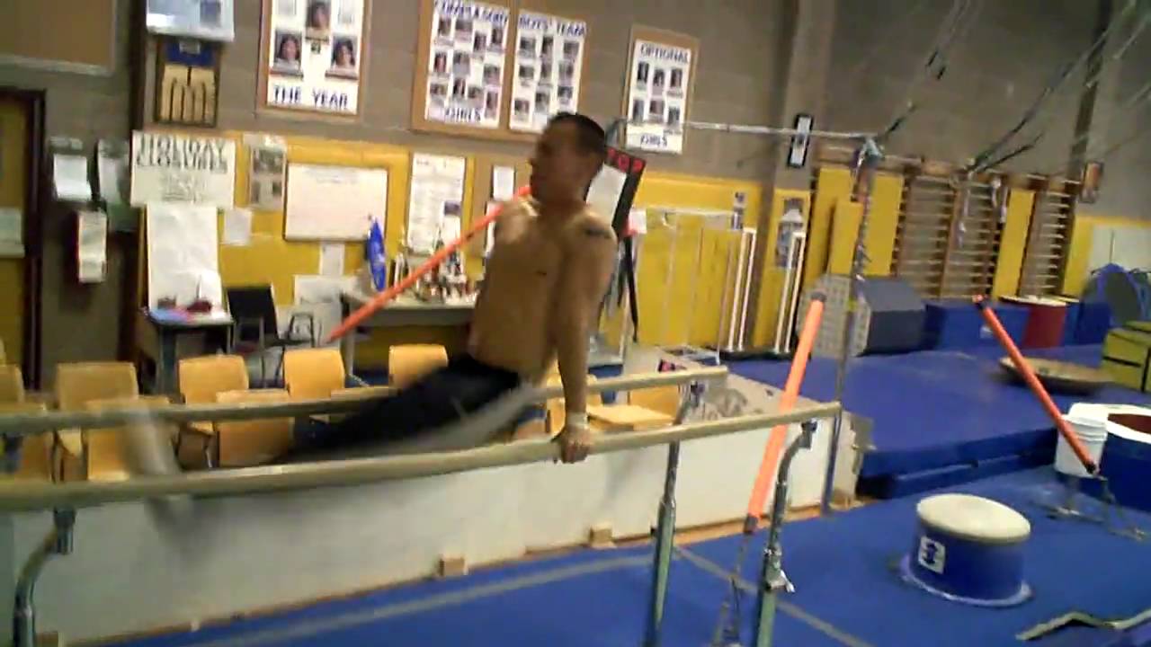 Double Front Dismount Parallel Bars HD