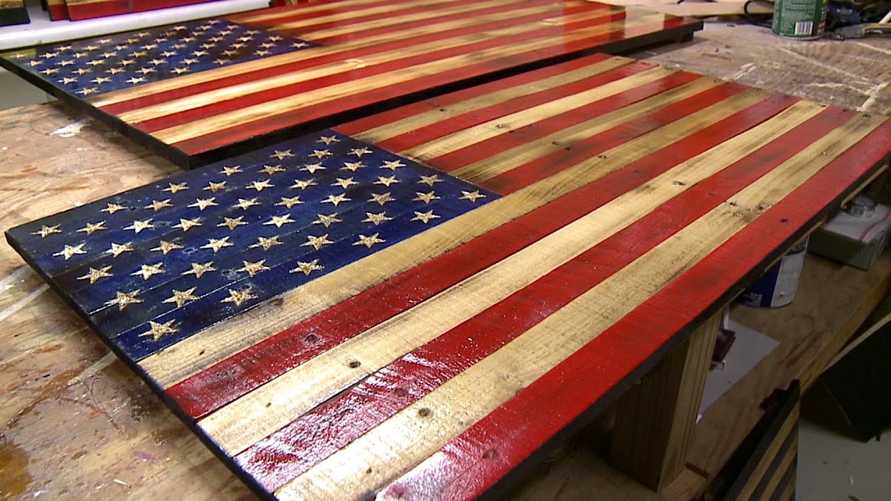 Local veteran makes custom flags