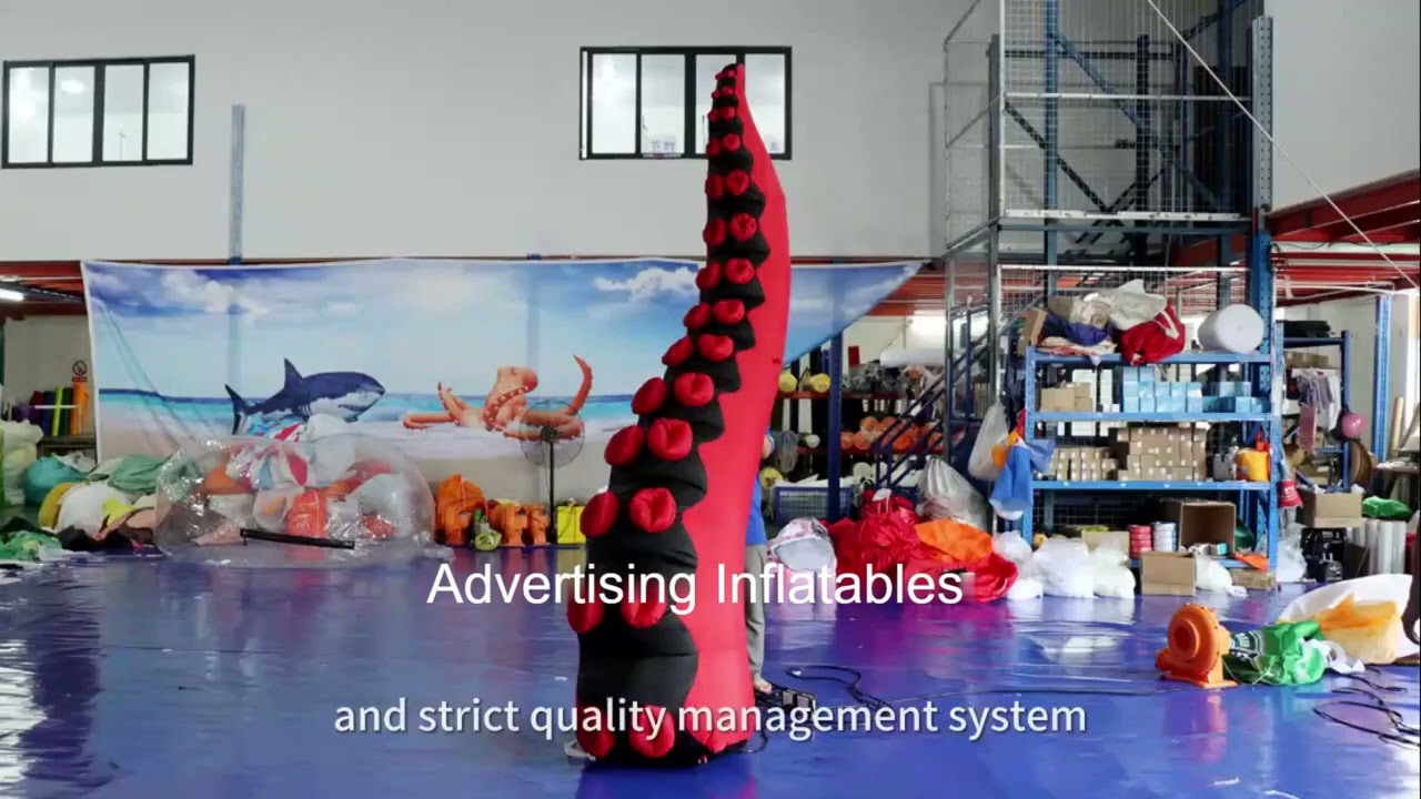 Giant Inflatable Octopus Tentacle Halloween Decor from China Manufacturer