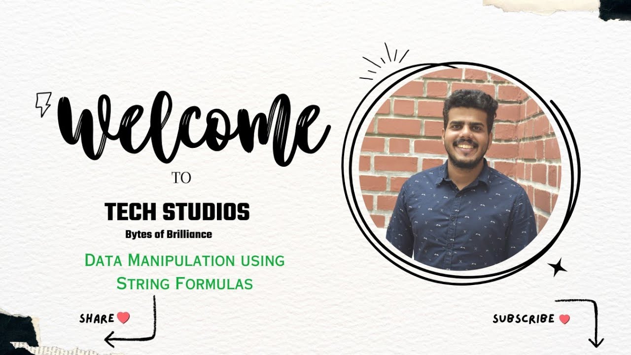Data Manipulation using String Formulas