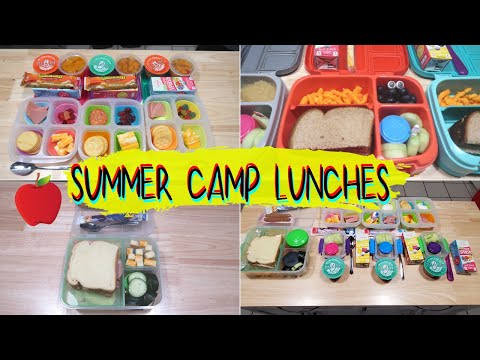 SUMMER CAMP & WORK LUNCH IDEAS : WEEK #2