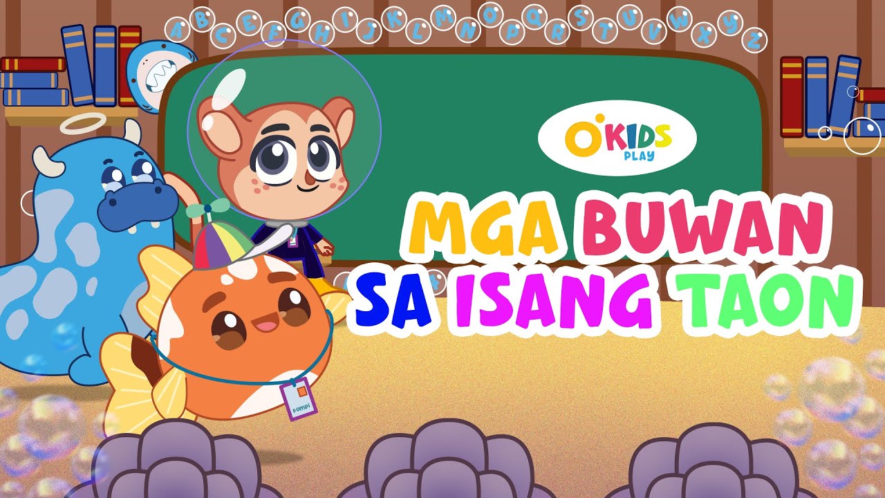 MGA BUWAN SA ISANG TAON (ft. DIONE) - Okids Play | Best Filipino / Tagalog Nursery Rhymes