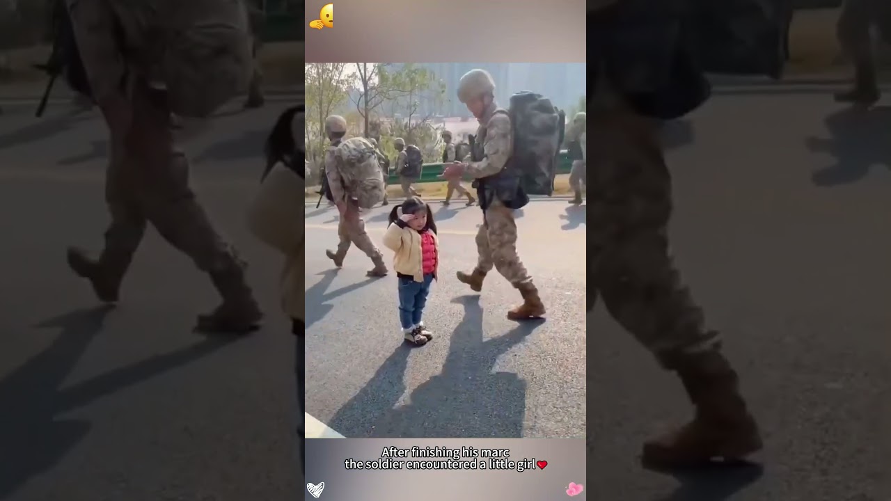 “Toddler Salutes Army and Police – Adorable Moment!”♥#ToddlerSalute #CuteKids