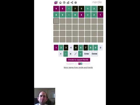 Maths Wordle! Nerdle puzzle for 10 Mar 23