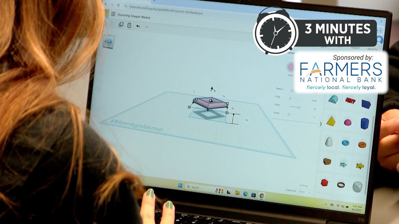 TCTC Students Explore OH WOW!'s New 3D Printing Lab | 3 Minutes With 4-2-25