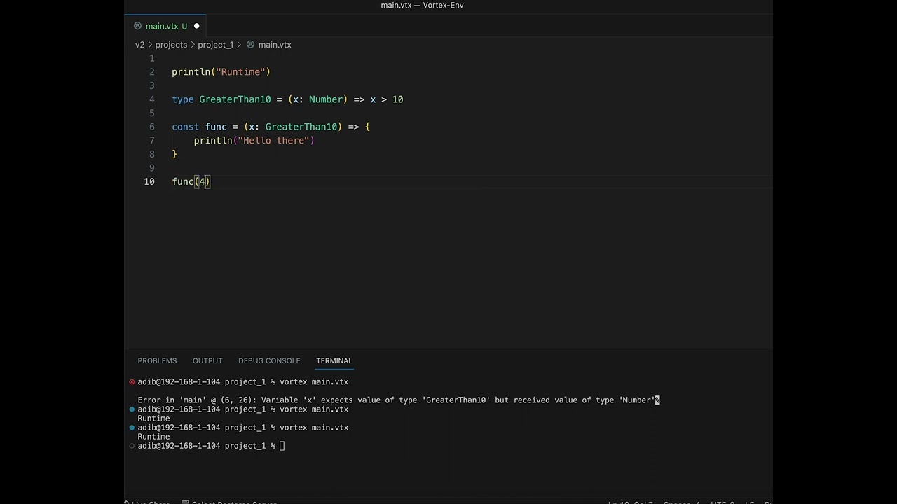 Vortex - Refinement Types