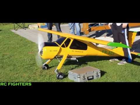 Wilga onboard Flight with RC Fighters Team