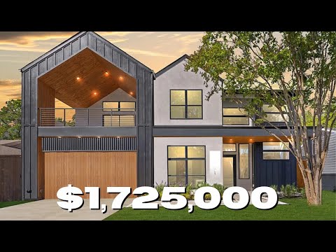 TOUR A $1.7M MODERN HOME | Texas Real Estate | Dallas Realtor | MIDWAY HOLLOW