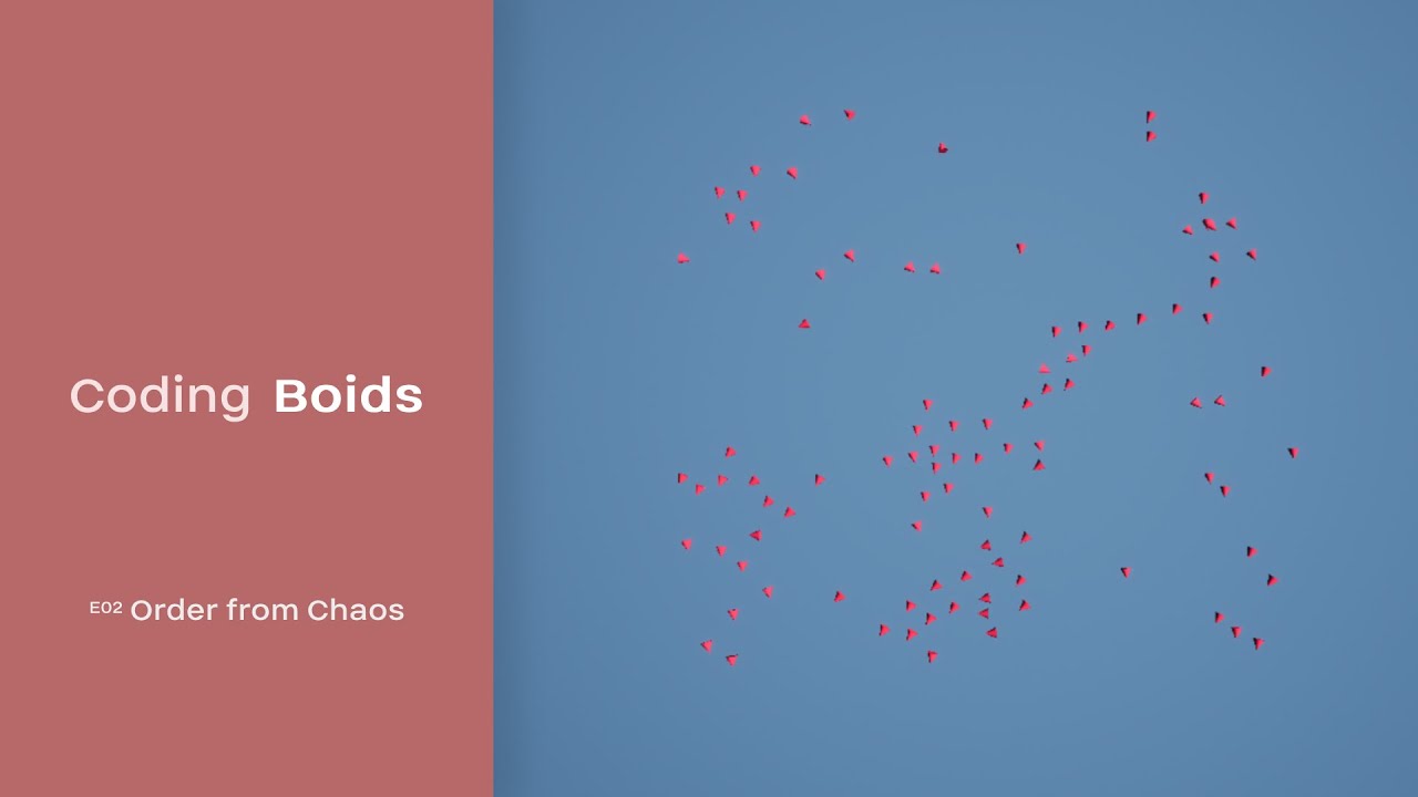 Coding a Flocking Simulation (Boids) | Ep - 2