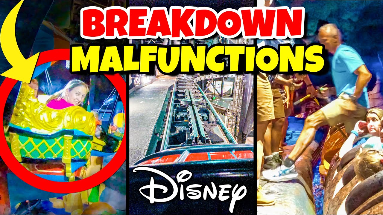 MyDisneyFix | Top 10 Disney Fails, Ride Breakdowns & Malfunctions Pt 5 ...