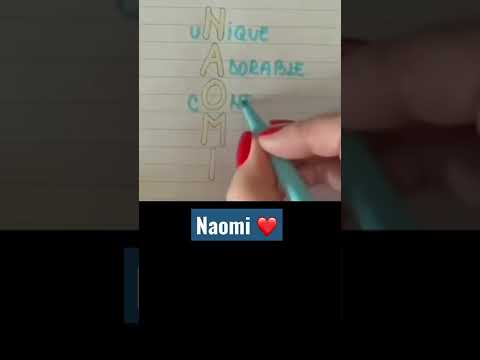 Meaning of the name NAOMI #meaning #name #naomi