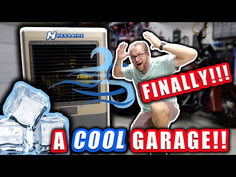 Finally Beat My 108° Garage… This Swamp Cooler Did It!