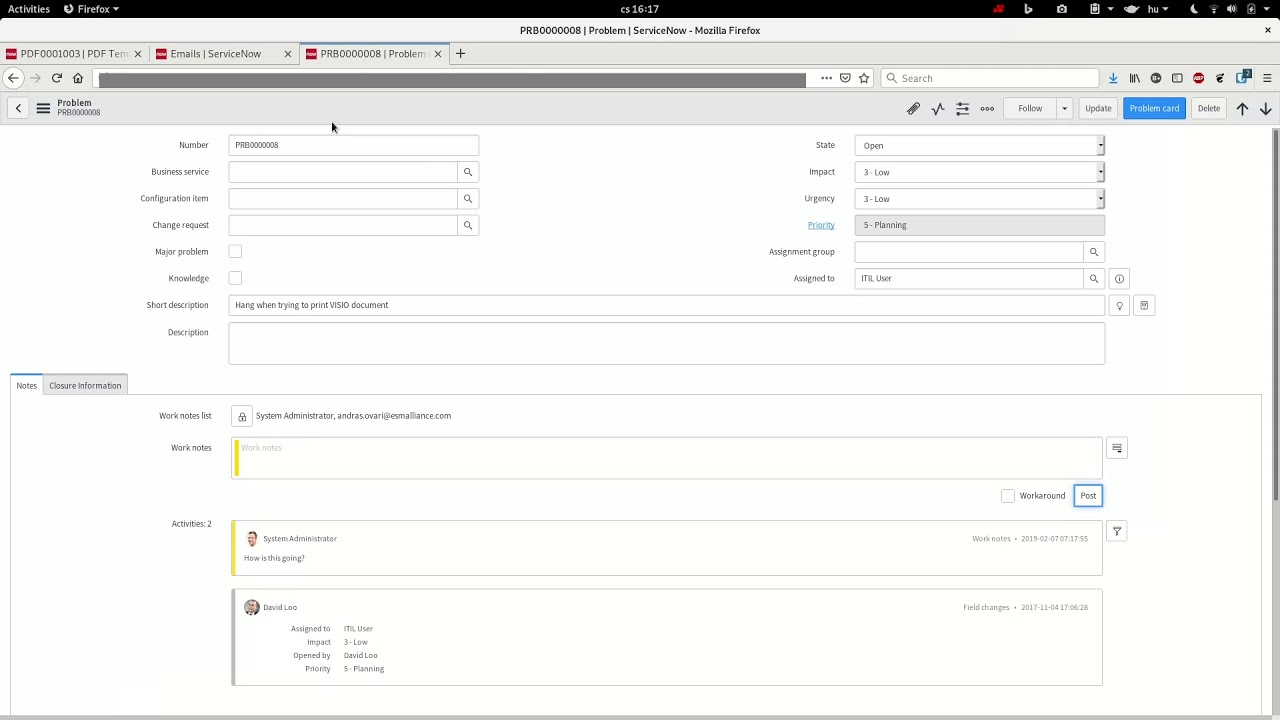 PDF Generator for ServiceNow - 4 - Attaching PDFs to notifications
