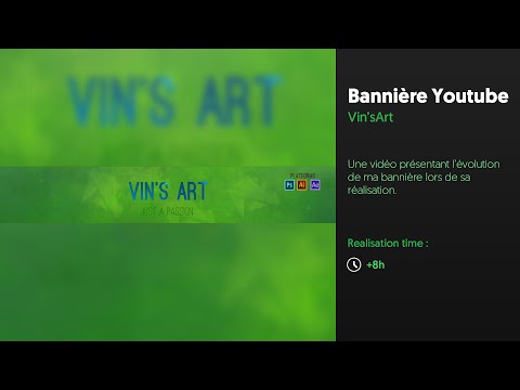 PROGRESSION - Bannière Vin's Art [Vin'sArt]